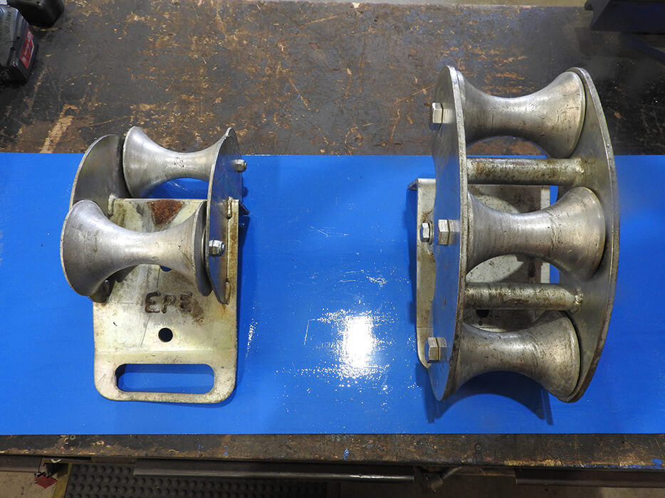 Trench Rollers and Conduit Guides – Excess Power Equipment