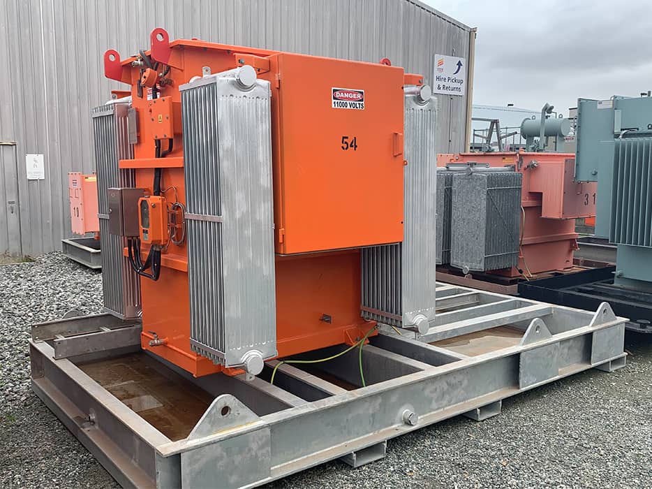 Hire Distribution Transformers – Excess Power Equipment