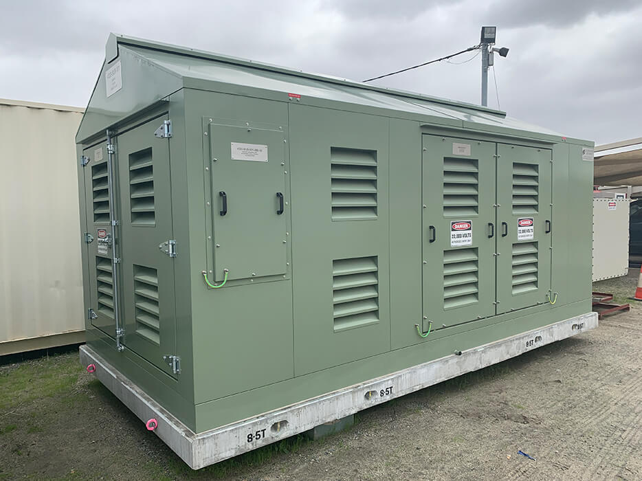 Bunded Kiosk Substations – Excess Power Equipment
