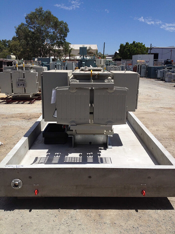 Transportable Concrete Bunds – Excess Power Equipment