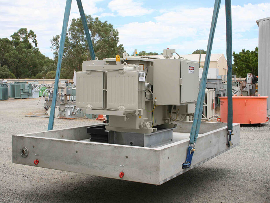 Transportable Concrete Bunds – Excess Power Equipment