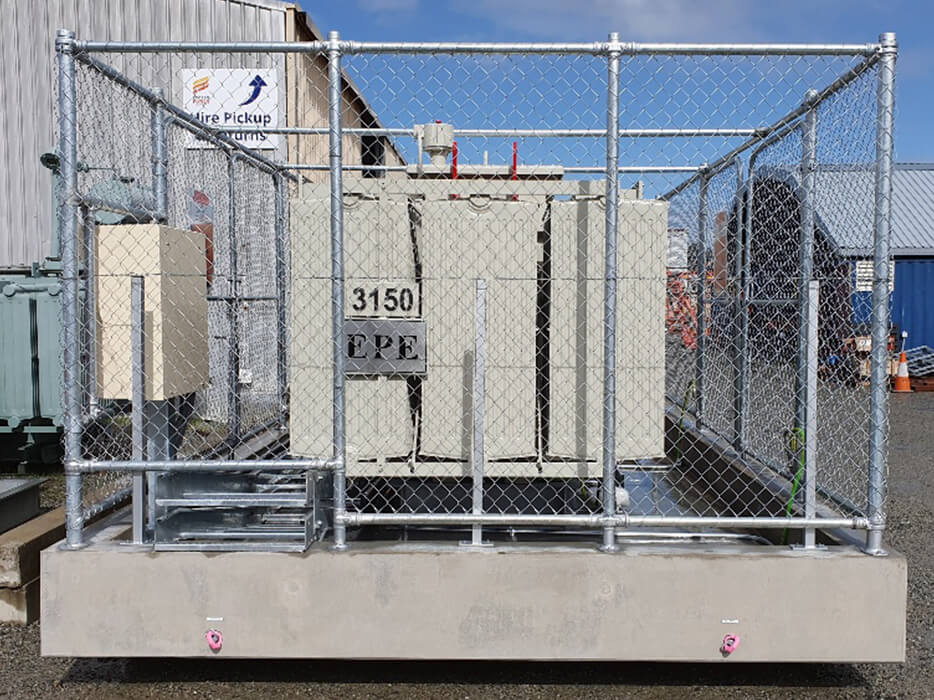 Transportable Concrete Bunds – Excess Power Equipment