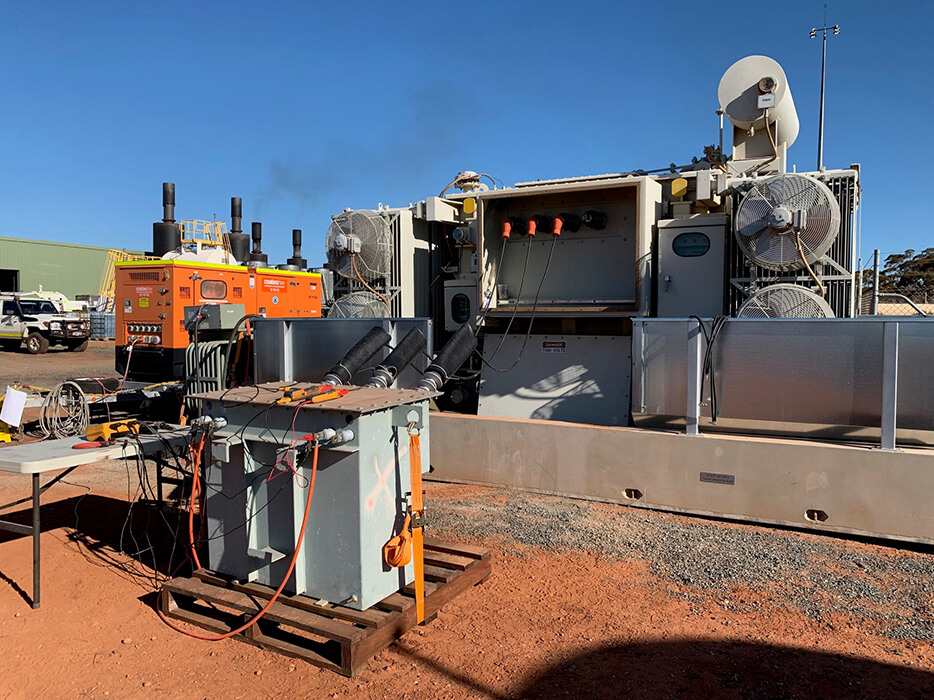 Transformer Site Assembly, Repairs and Testing – Excess Power Equipment