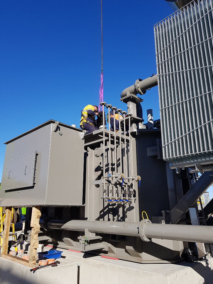 Transformer Site Assembly, Repairs and Testing – Excess Power Equipment